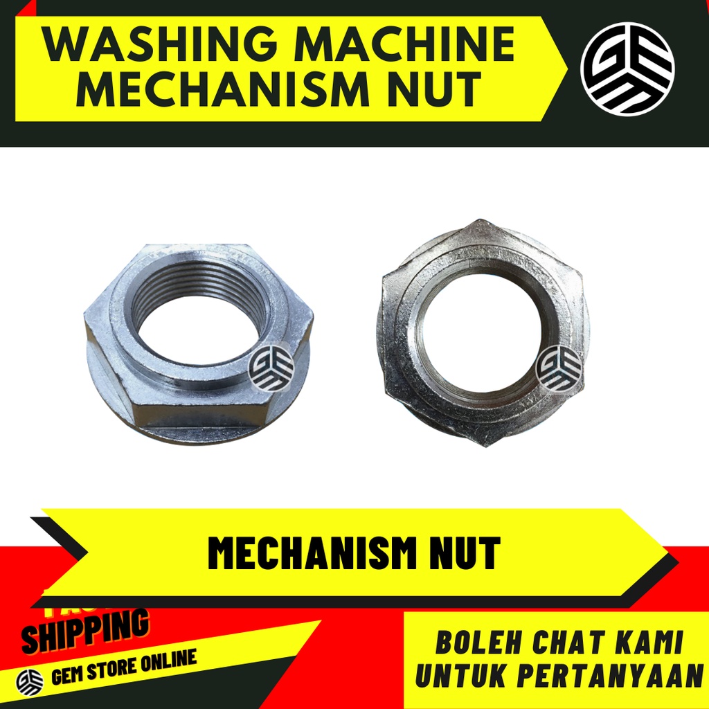 WASHING MACHINE GEARBOX NUT MECHANISM NUT | Shopee Malaysia