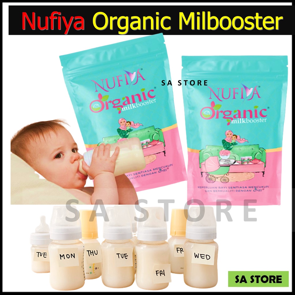 NUFIYA - Organic Milk Booster Advanced / Tambah susu badan / ransang ...