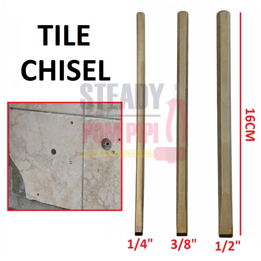Tile Chisel Mosaic Chisel Pahat Mozek Pahat Tile 1 4 3 8