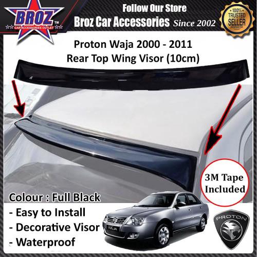 For Proton Waja Car Rear Wing Visor Windscreen Cermin Belakang Kereta ...