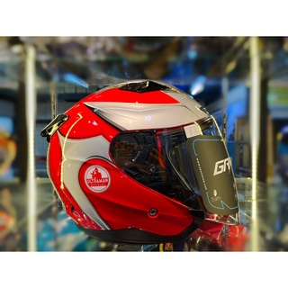Gracshaw Ultraman Helmet Open Face 100% Ori Limited Official Tsuburaya ...