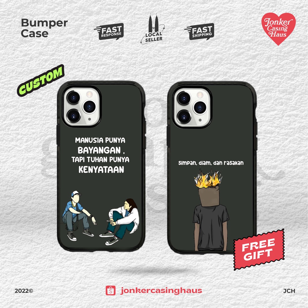 GALAU COLLECTION II Bumper Case Casing IP 6 until 14 PRO MAX | Shopee Malaysia