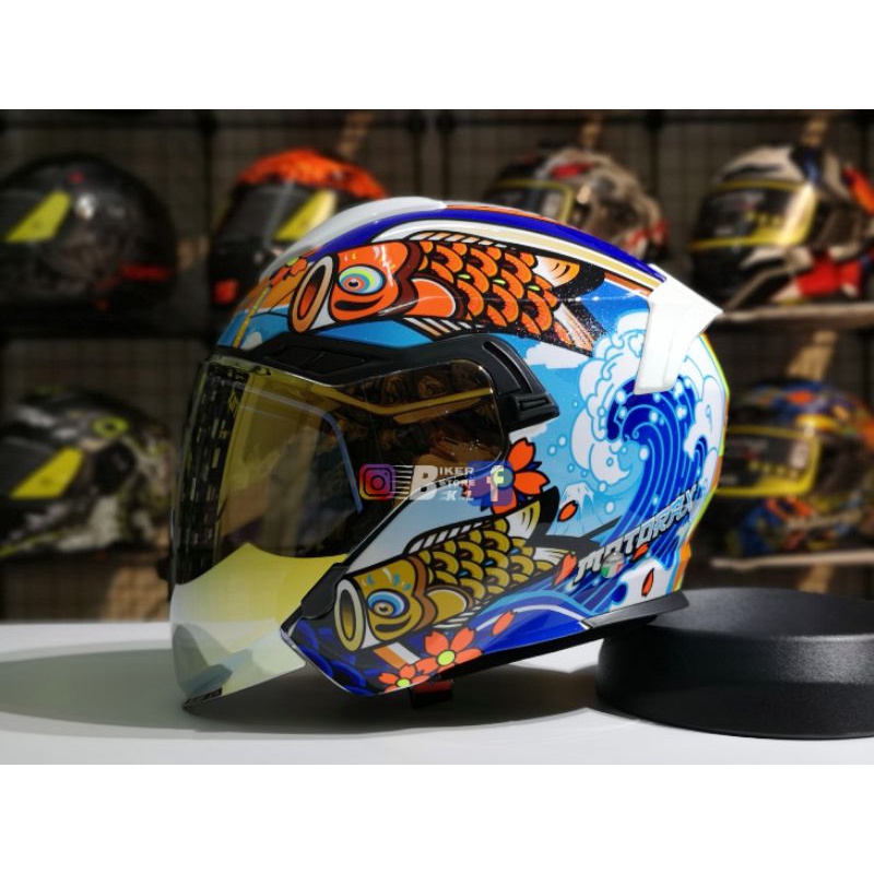 Original Motorax S30 Nipon Open Face Helmet | Shopee Malaysia
