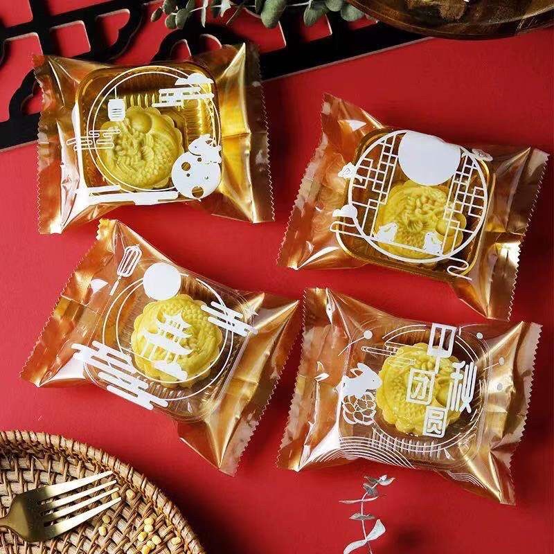 Mooncake Packaging bag 50g mooncake 100pc | Shopee Malaysia