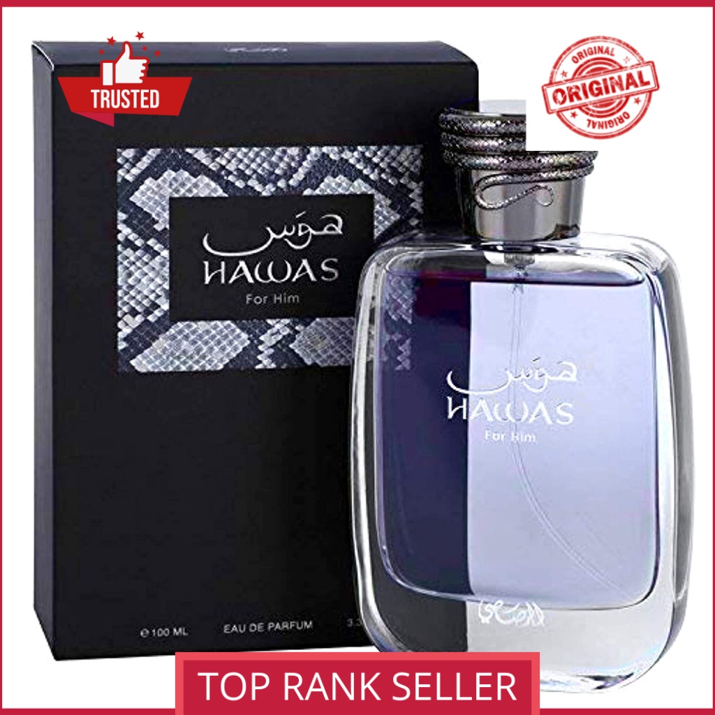 Rasasi Hawas Original 100ml New In Box (Ready Stock) | Shopee Malaysia