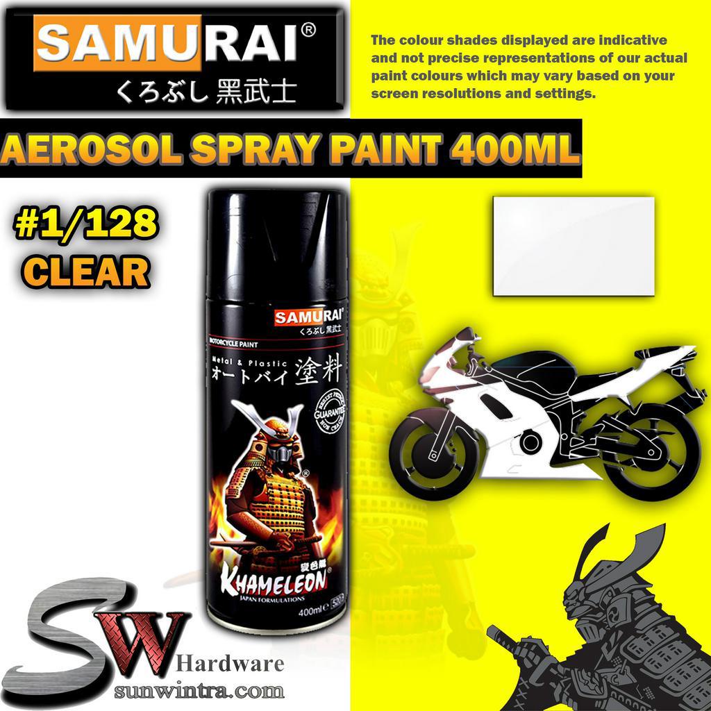 Samurai Spray Paint Solid Standard Colour 400ML (38 Colours Available ...
