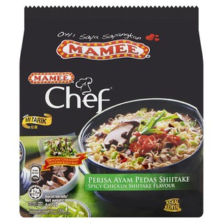 [WHOLESALE] MAMEE CHEF MI TARIK 8 Bundle x 4 pkt (TomYam 80g / Lontong ...