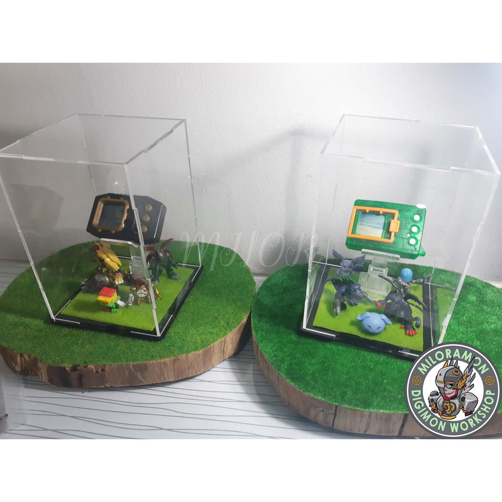 [DIGIMON][VPET][PENDULUM] Custom Acrylic Display Box for Small Digimon ...