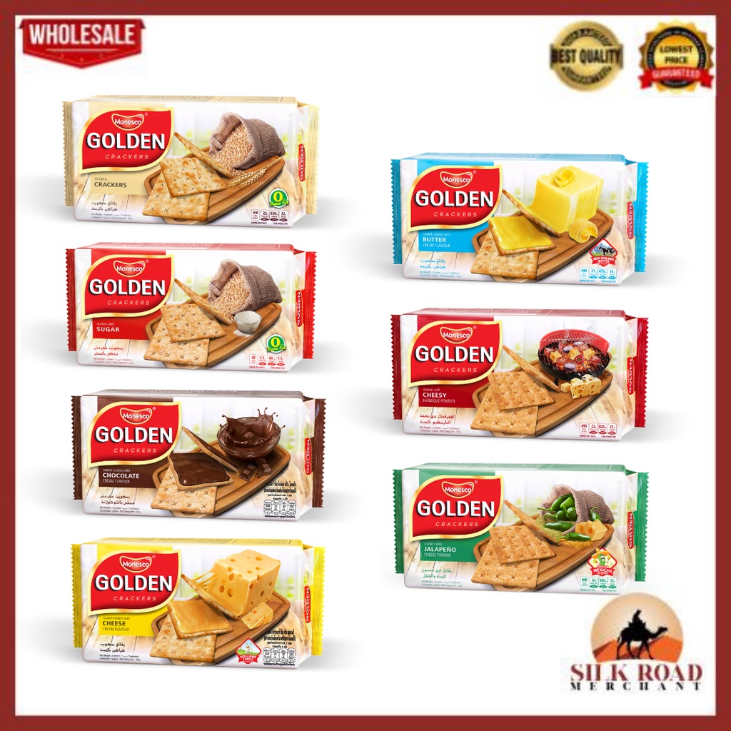 MONESCO GOLDEN MALKIST CRACKER (ORIGINAL, SUGAR, CHOCOLATE, BUTTER ...