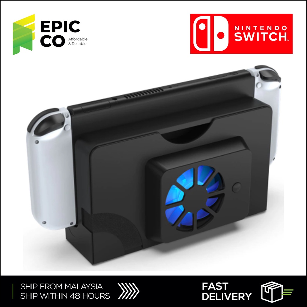 Nintendo Switch Dobe Cooling Fan for Nintendo Switch OLED Dock Cooler ...