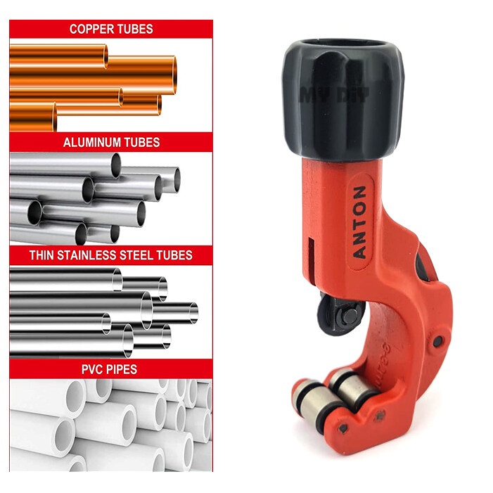 MYDIYHOMEDEPOT - ANTON Heavy Duty Copper Pipe Tube Cutter Pipe Cutter ...