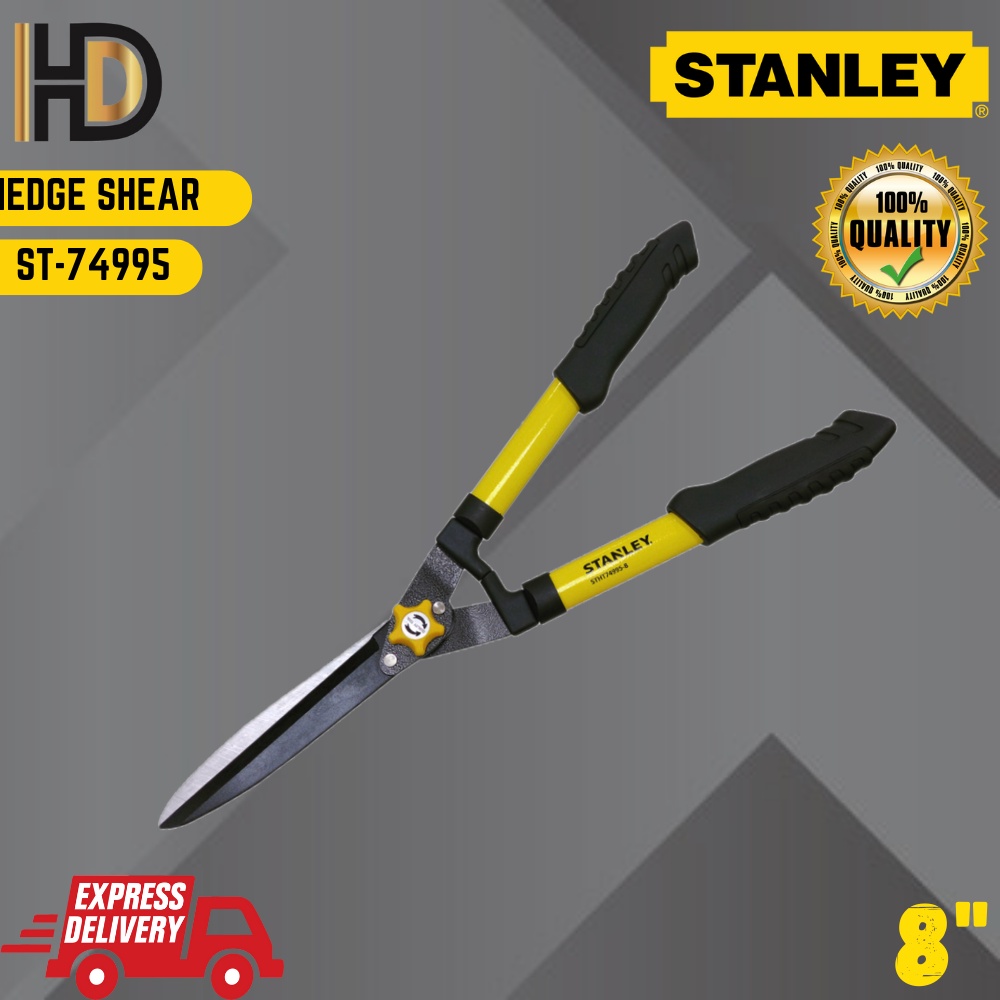 STANLEY 8" Hedge Shears Cutter / STANLEY 74-995 Hedge Shear Cutter ...
