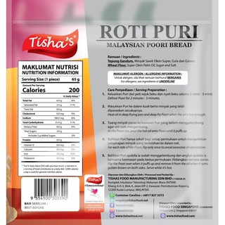 (Delivery To Ipoh Perak Only) Tisha's Roti Puri 8 Keping - Malaysian ...