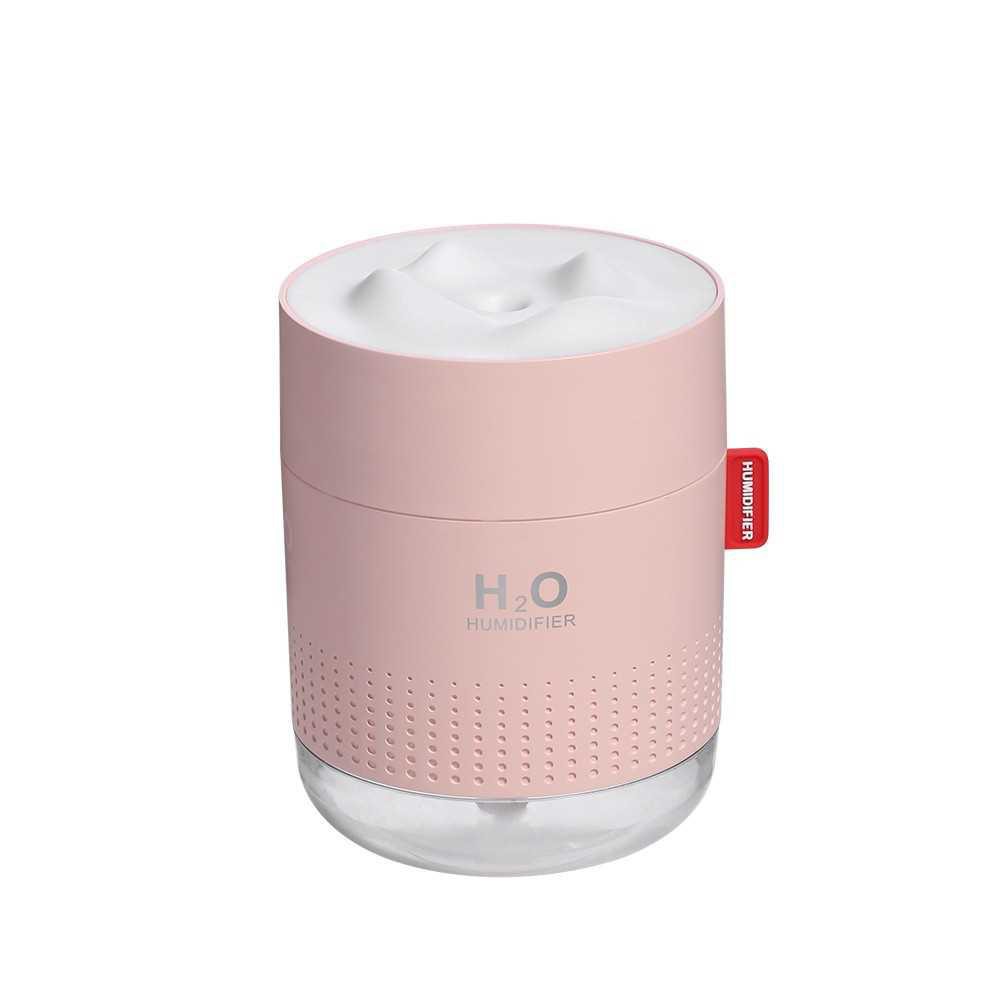 Portable Humidifier Ultrasonic H2O USB Power Air Diffuser (Pink ...