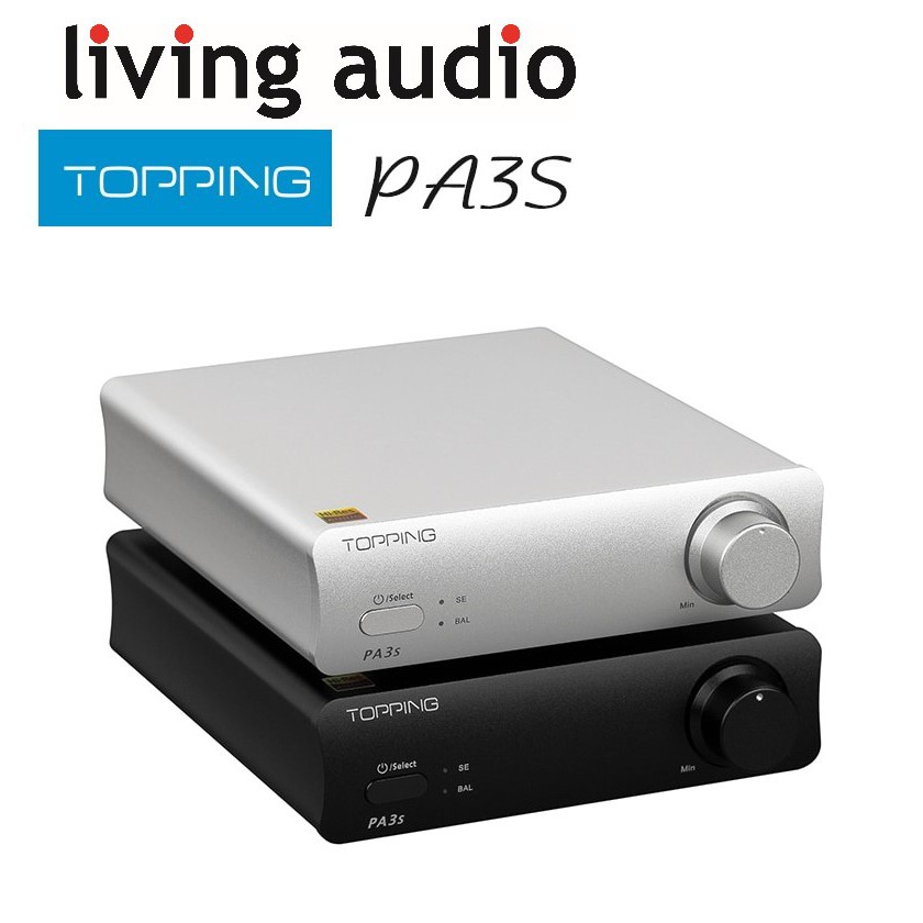 TOPPING PA3S HiFi Digital Amplifier 2xMA12070 Fully Balanced Class D ...