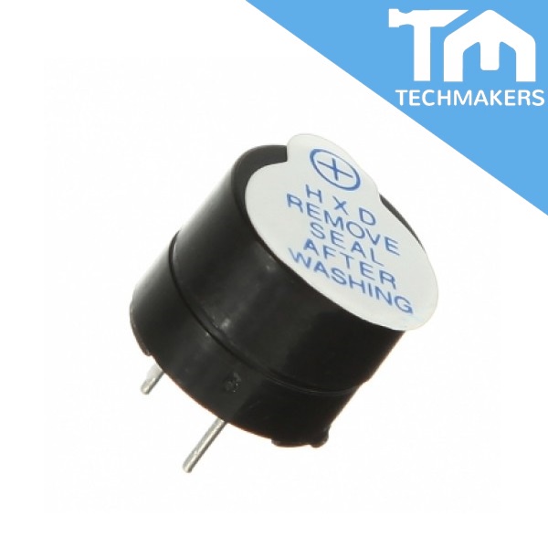 Mini Piezo Buzzer 3-5VDC PWM Generate Different Tone and Effect Music ...