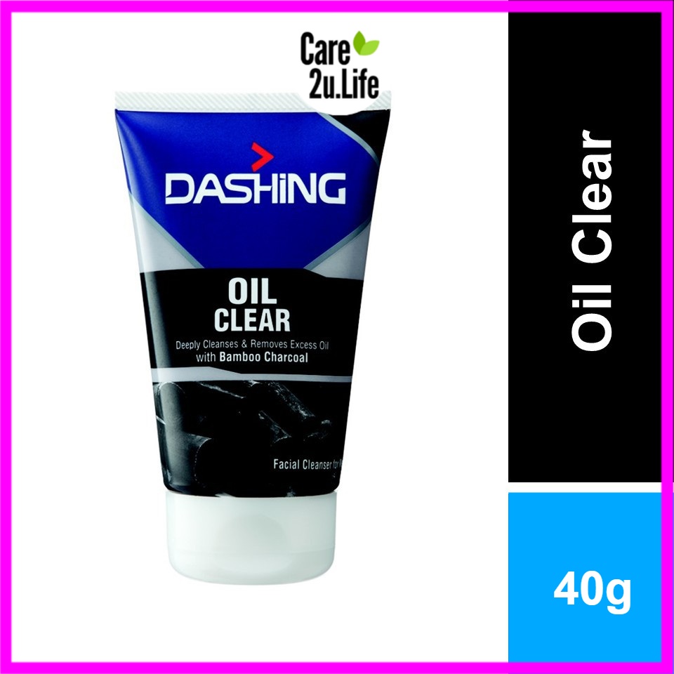 Dashing Oil Clear Facial Wash Cleanser 40g ( Travel Pack ) | Shopee ...