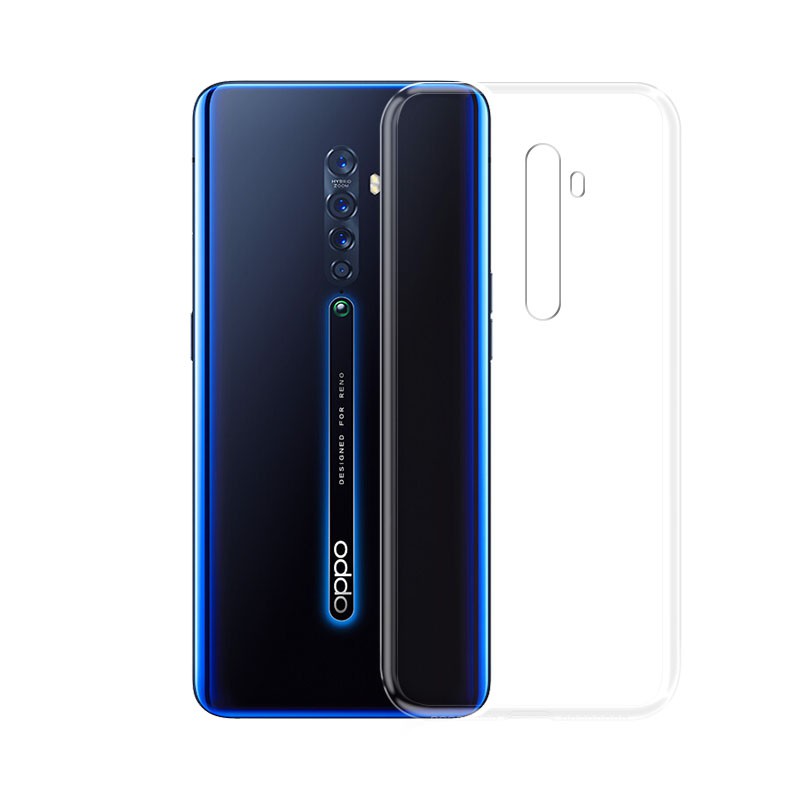 OPPO Reno 2 Case Transparent Silicon Soft TPU Back Cover OPPO Reno 2 ...