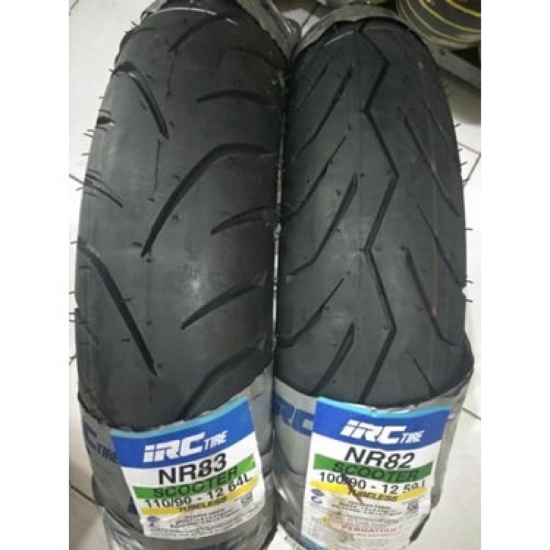 Tire IRC RING 12 100/90-12 110/90-12 NR82 NR83 TUBLES | Shopee Malaysia