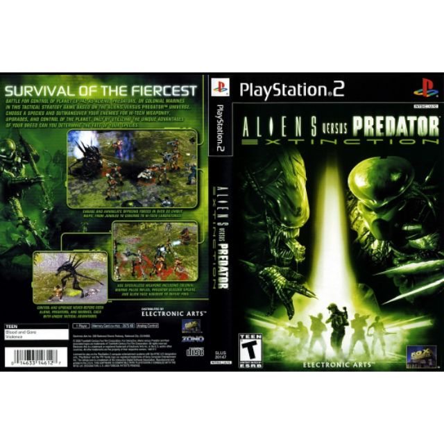 PS2 GAMES COLLECTION (Aliens Versus Predator: Extinction) | Shopee Malaysia