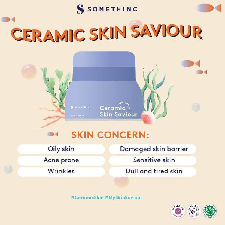 Somethinc - Ceramic Skin Savior Moisturizer Gel 50ml / 25ml | BeeCost
