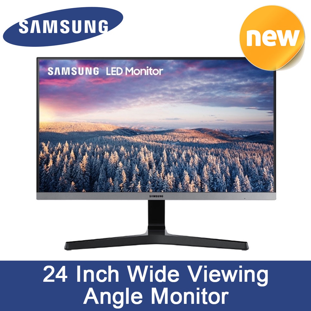 Samsung S24R350 24 Inch Wide Viewing Angle Monitor No Delay Gaming ...