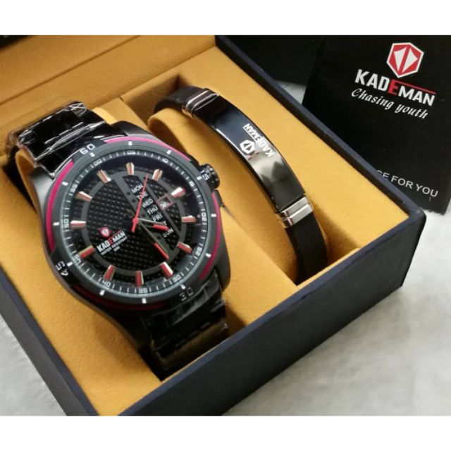 KADEMAN WATCH ORIGINAL (JAM TANGAN LELAKI) | Shopee Malaysia
