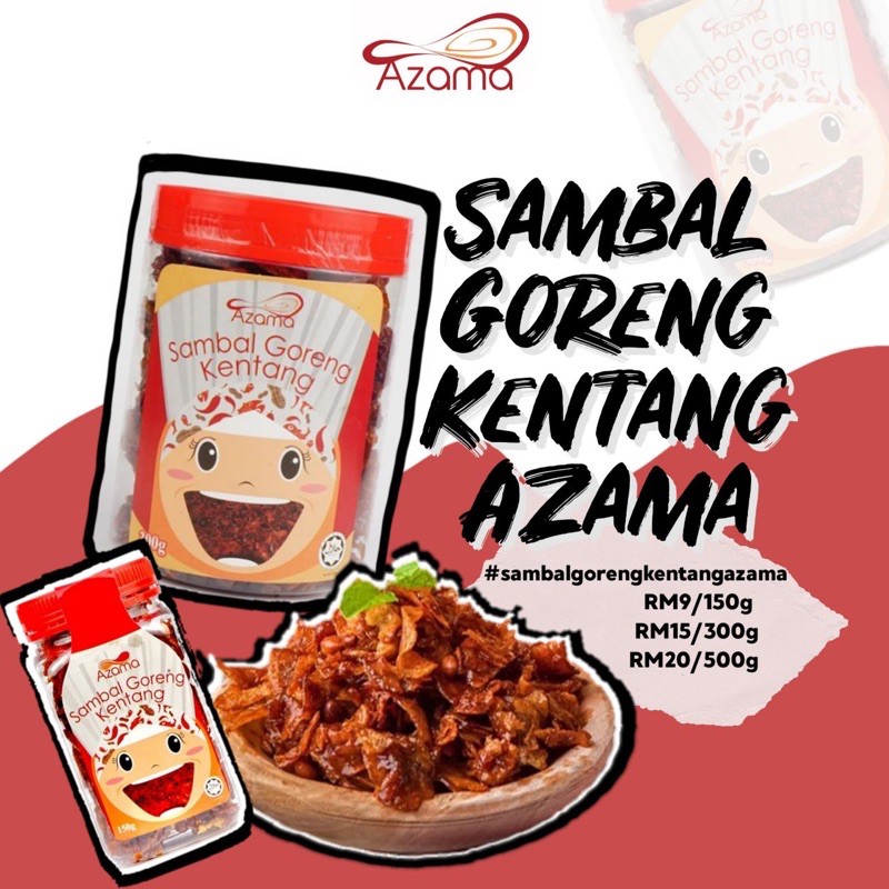 SAMBAL GORENG KENTANG AZAMA | Shopee Malaysia
