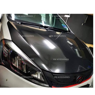 Myvi New 6D Car Carbon Fiber Wrap Bonnet Body Myvi Axia Viva 152cm X ...