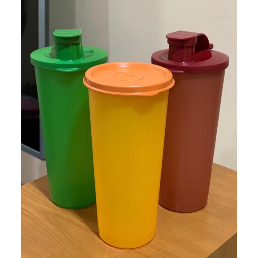 Plain Flat Cover Matte Colour Tupperware (Tupperware Brand) | Shopee ...