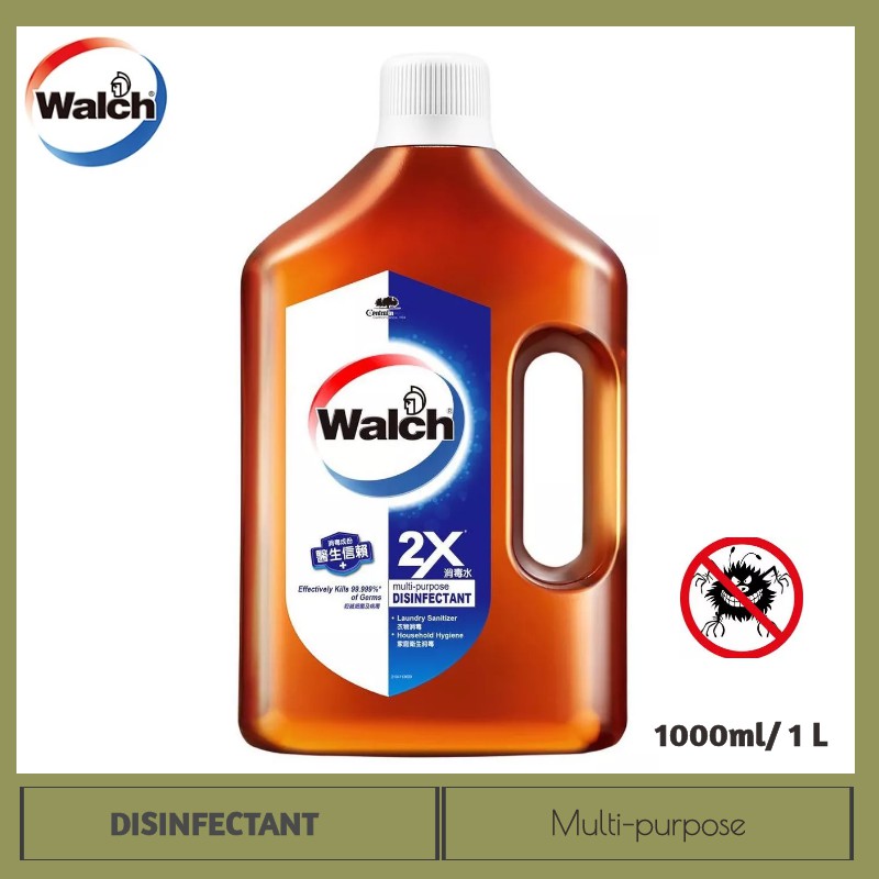 [READY STOCK] WALCH 2X Multi Purpose Concentrated Disinfectant (1L ...