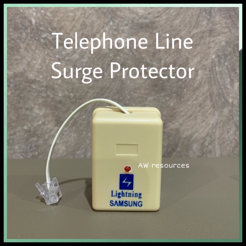 1Way UK Telephone Lighting Arrester c/w Led Light / Telephone Line ...