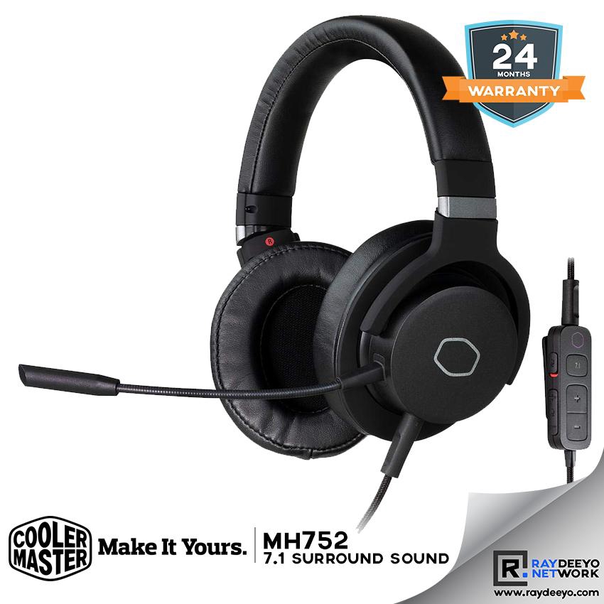 Cooler Master MH752 Over-ear Gaming Headset [Virtual 7.1 Surround Sound ...