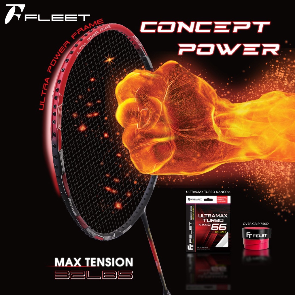 Fleet Speed Racket Badminton Racket Raket Badminton Original Racquet ...