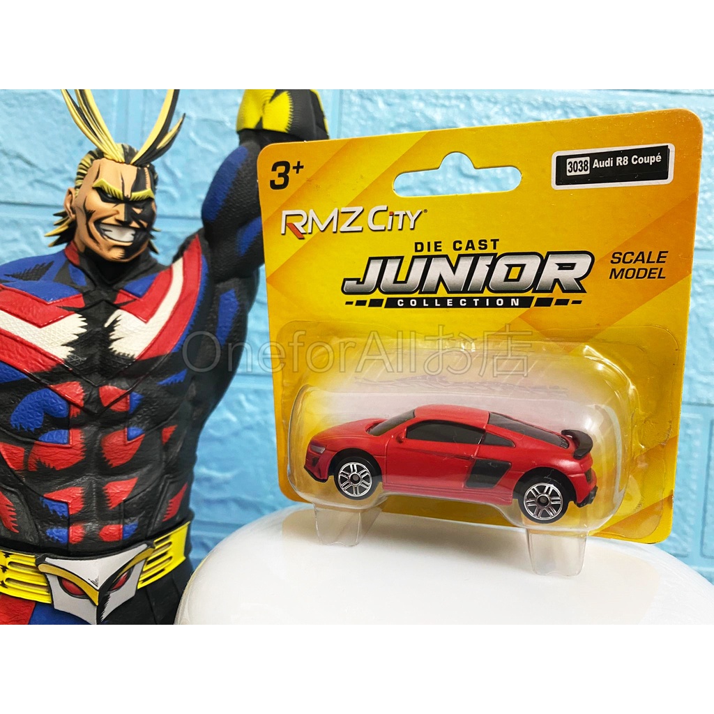 RMZ City Junior AUDI R8 COUPE Red , Metallic Blue 1/64 Diecast Car [7cm ...