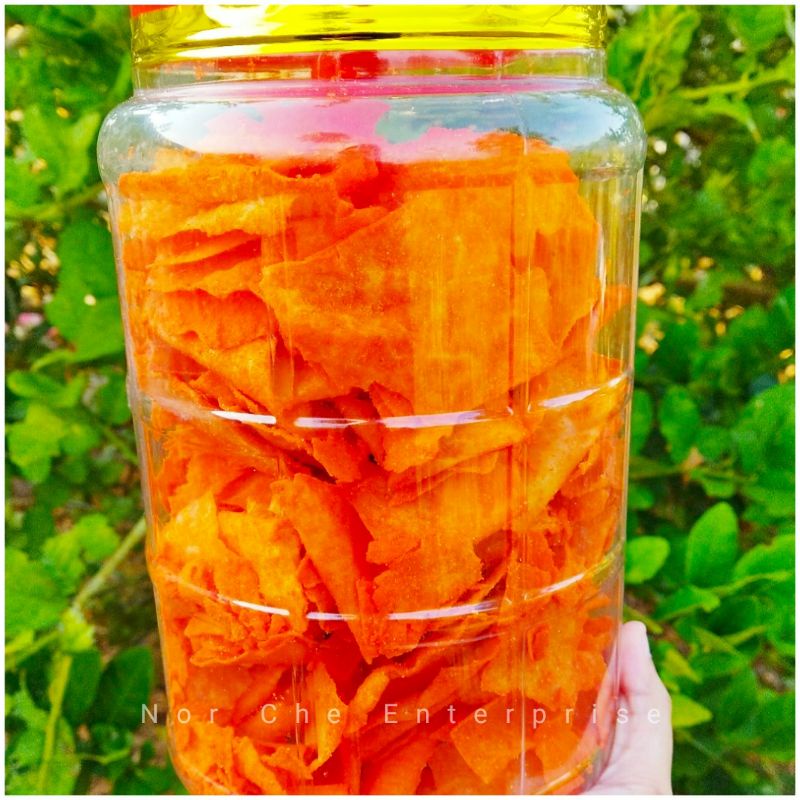 Kerepek chips cheese crispy balang besar fresh rangup sedap lazat ...