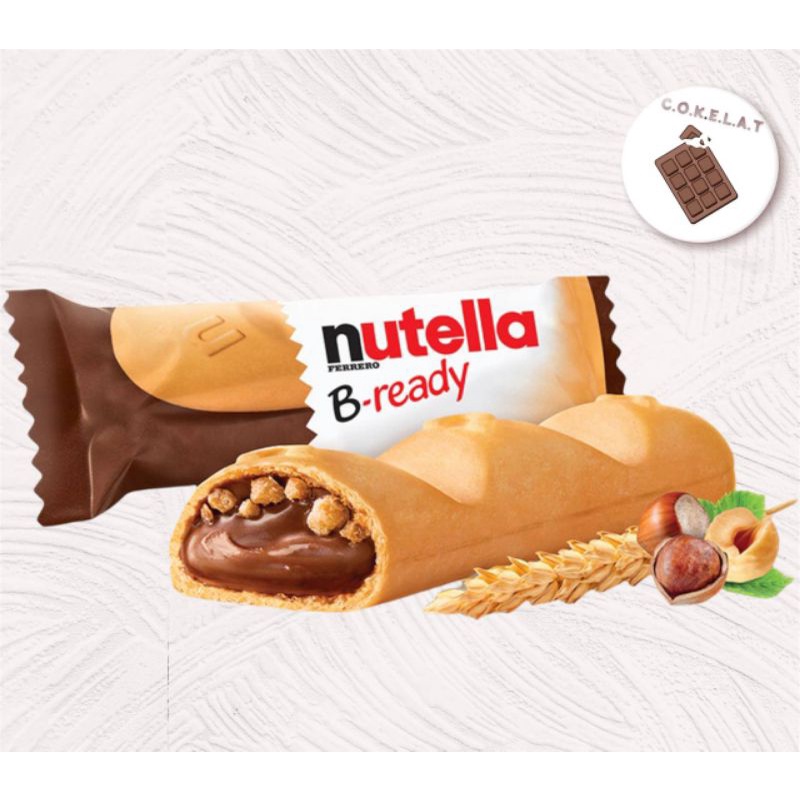Cokelat Nutella Be Ready-1 piece | Shopee Malaysia
