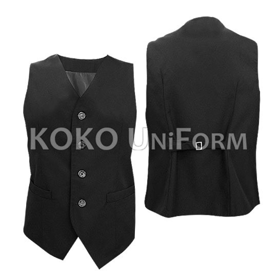 VEST HITAM UNTUK SEKOLAH / MAJLIS RASMI / KAHWIN | BLACK VEST FOR ...