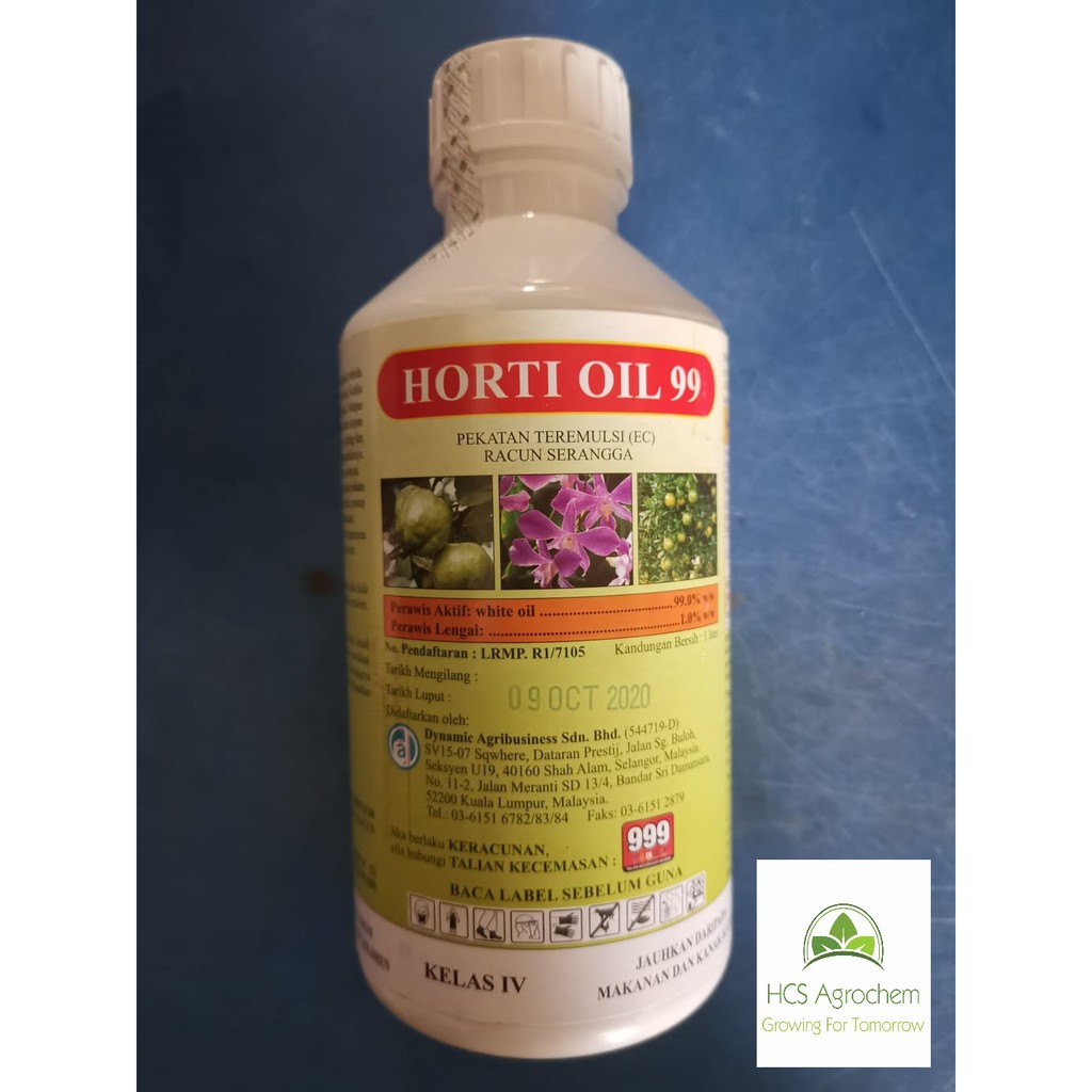 (+-1lit) white oil Horti oil 99 racun serangga | Shopee Malaysia