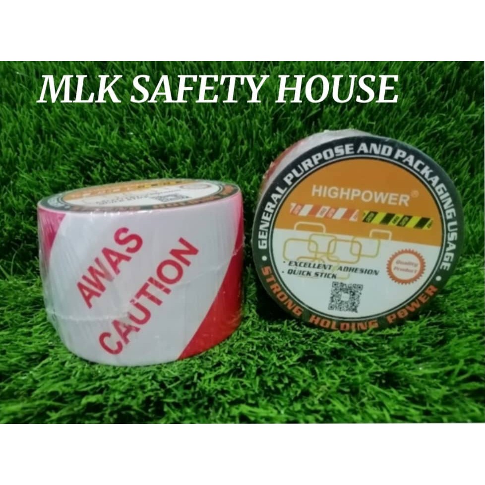 AWAS Caution Tape- ( 72mmx 66m) | Shopee Malaysia