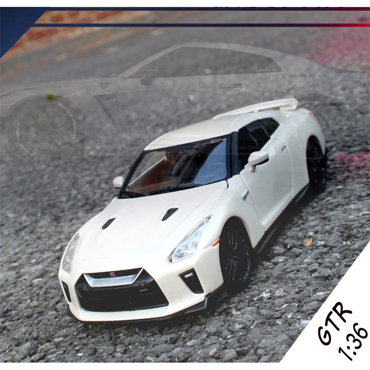 Simulation 1:36 Nissan GT-R GTR R35 Sports Car Alloy Diecast Toy ...