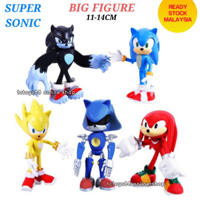 READY STOCK BIG SUPER SONIC FIGURE THE HEDGEHOG QUALITY SUPERSONIC ...