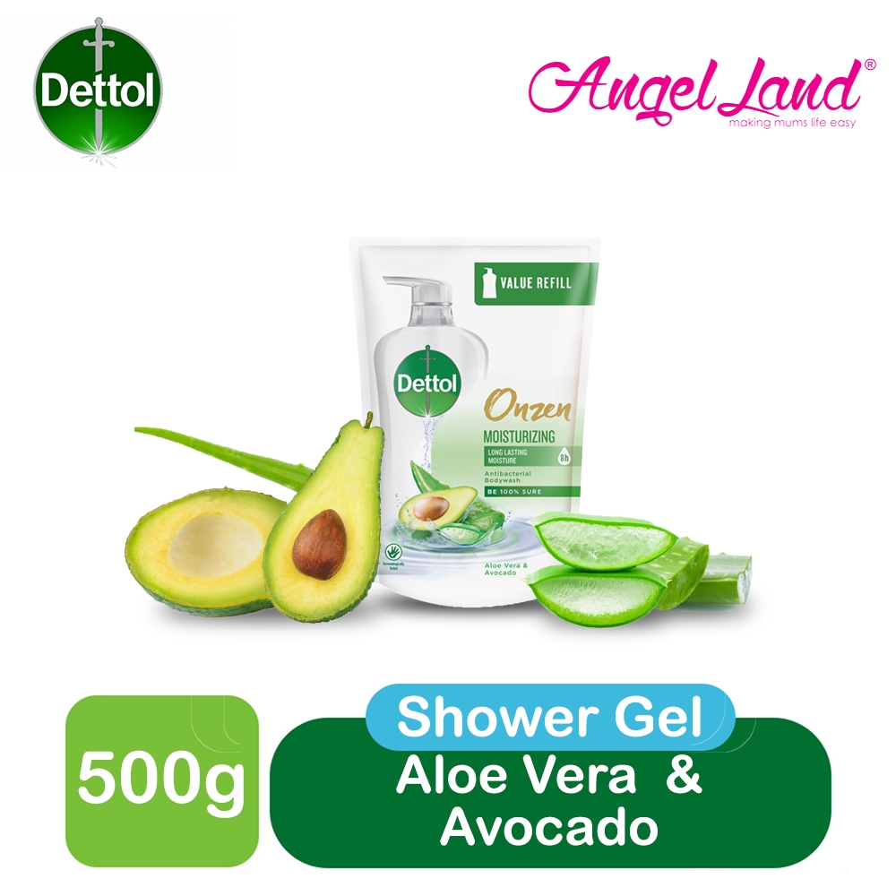 Dettol Shower Gel Onzen Refill Pack 500ml (Nourishing/Revitalising/Moisturizing) | Shopee Malaysia