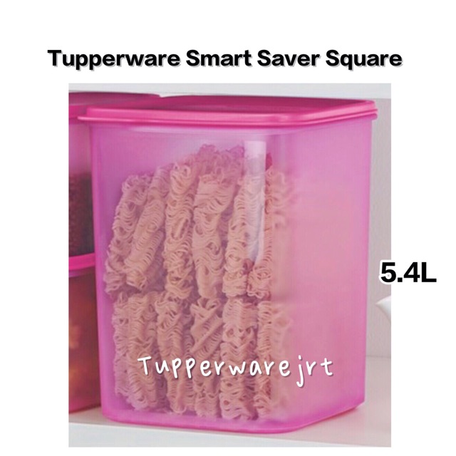 Tupperware Smart Saver Square 5.4L x 1pc | Shopee Malaysia