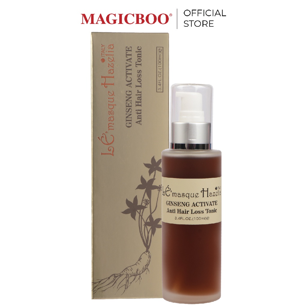 Magicboo Lemasque Ginseng Activate Anti Hair Loss Tonic 100ml | Shopee ...