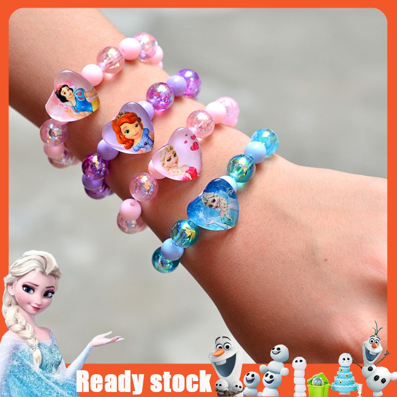 Disney Princess Bracelet Children Kids Frozen Elsa Bracelet Girls ...