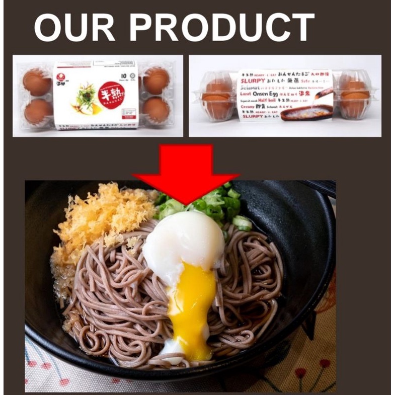 Halal Japanese Tsukimi Onsen Ontama Egg 10pcs | Shopee Malaysia
