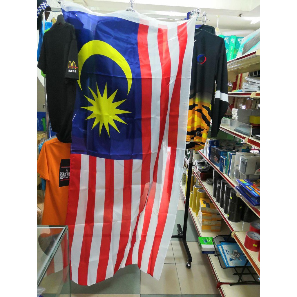 BENDERA MALAYSIA 3' X 6' KAIN NYLON (READY STOK!!) | Shopee Malaysia