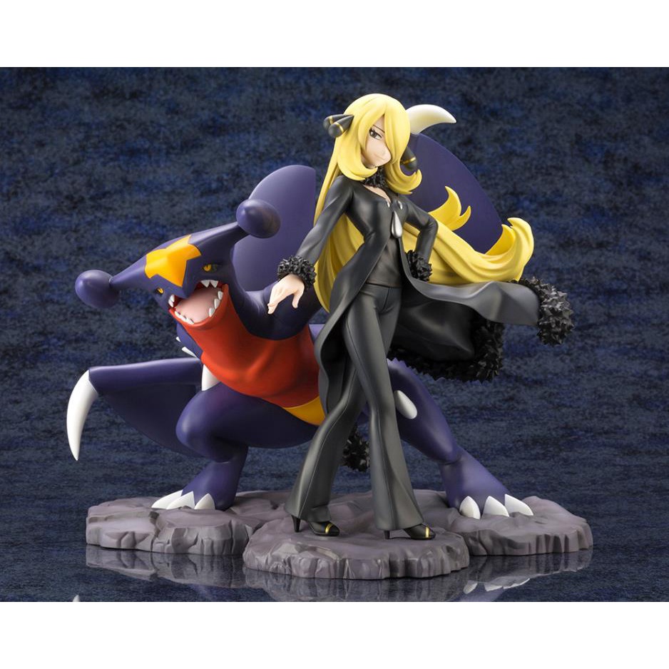 Pokemon ArtFX J Cynthia With Garchomp Statue | Shopee Malaysia