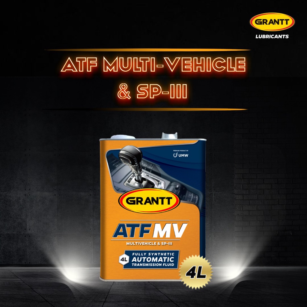 UMW GRANTT ATF MULTIVEHICLE 100% Fully Synthetic Automatic Transmission ...